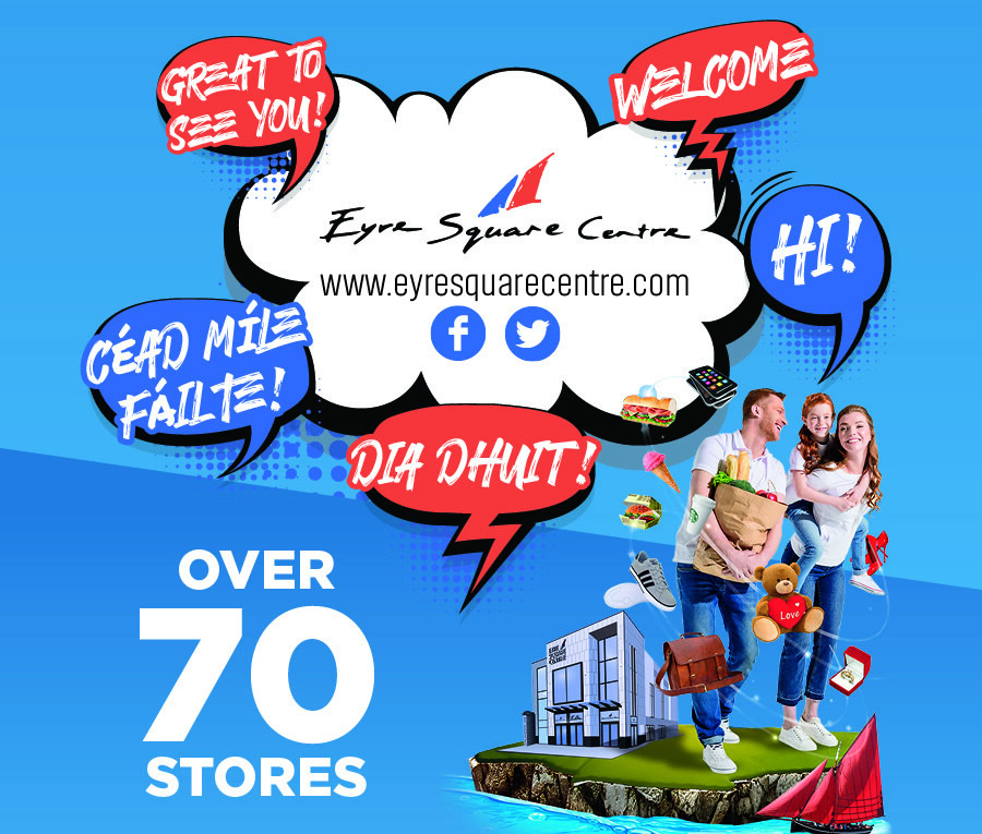 Over 70 Stores - Eyre Square Centre - Galway Ireland